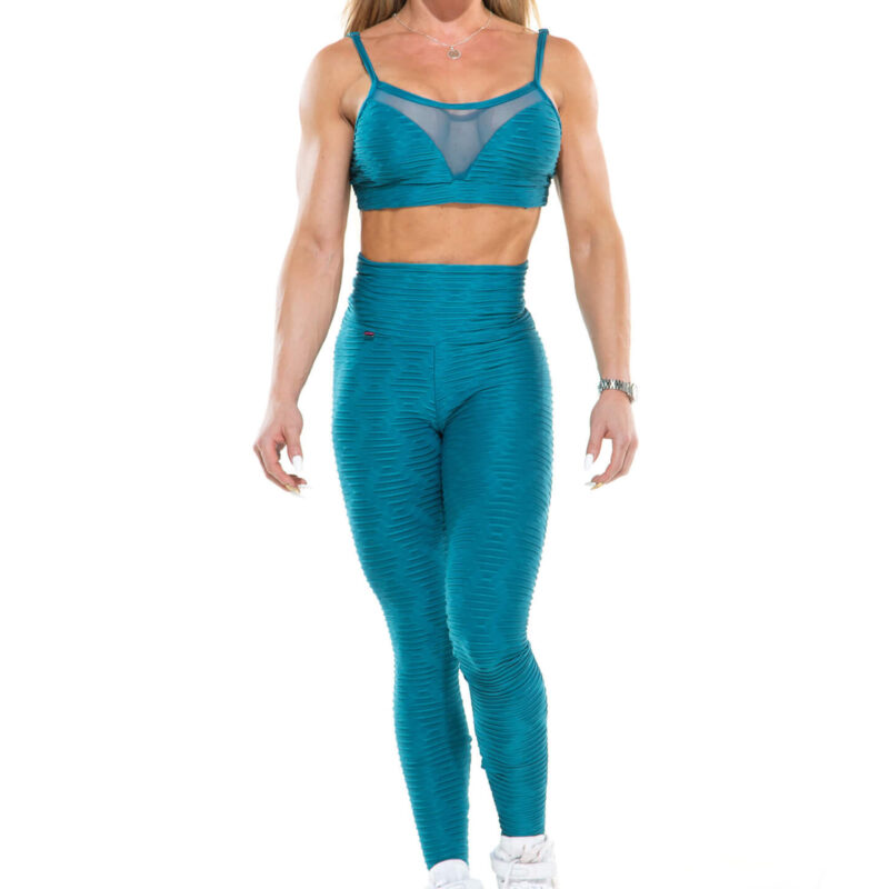 Conjunto Gym Queen Aqua Italo Grottini
