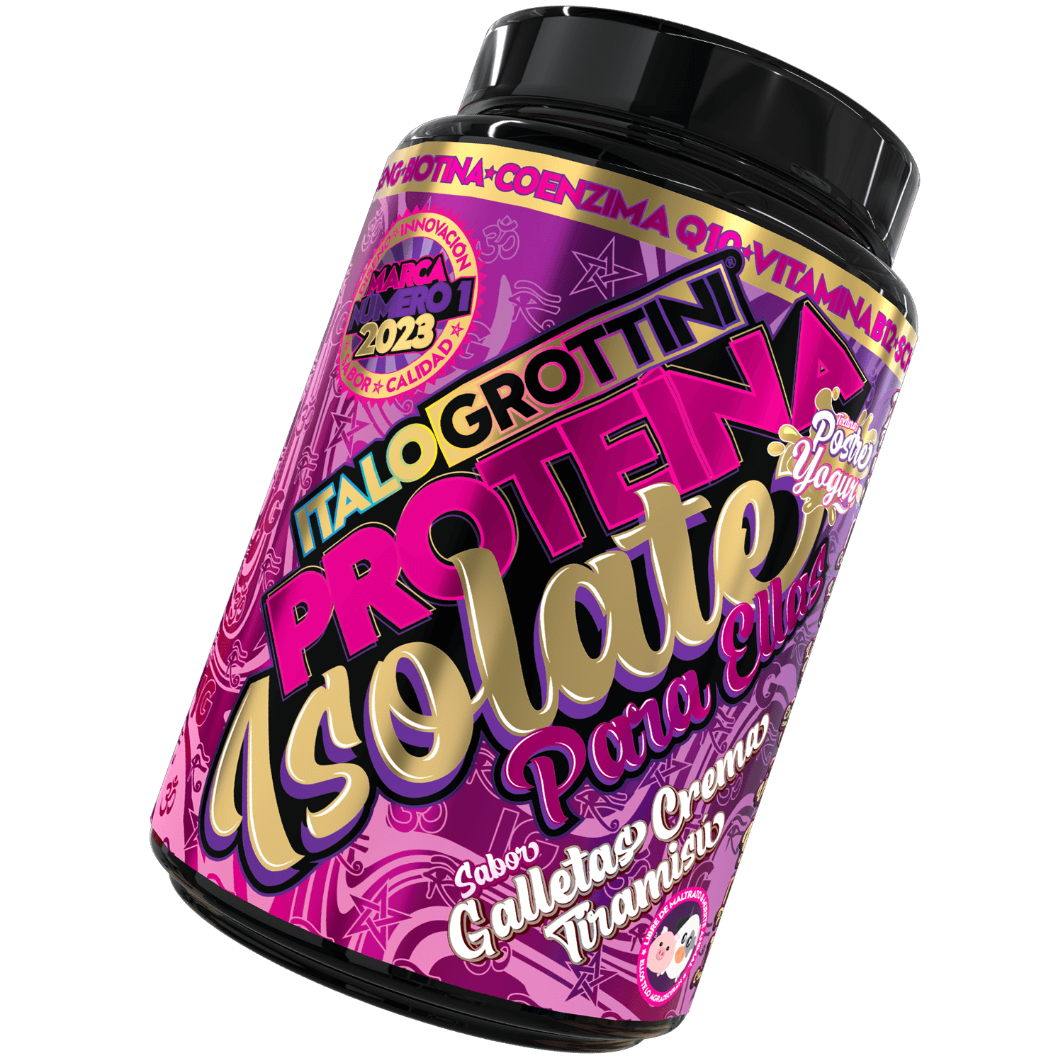 Proteína Isolate para ellas 1,2kg 33sv - Italo Grottini