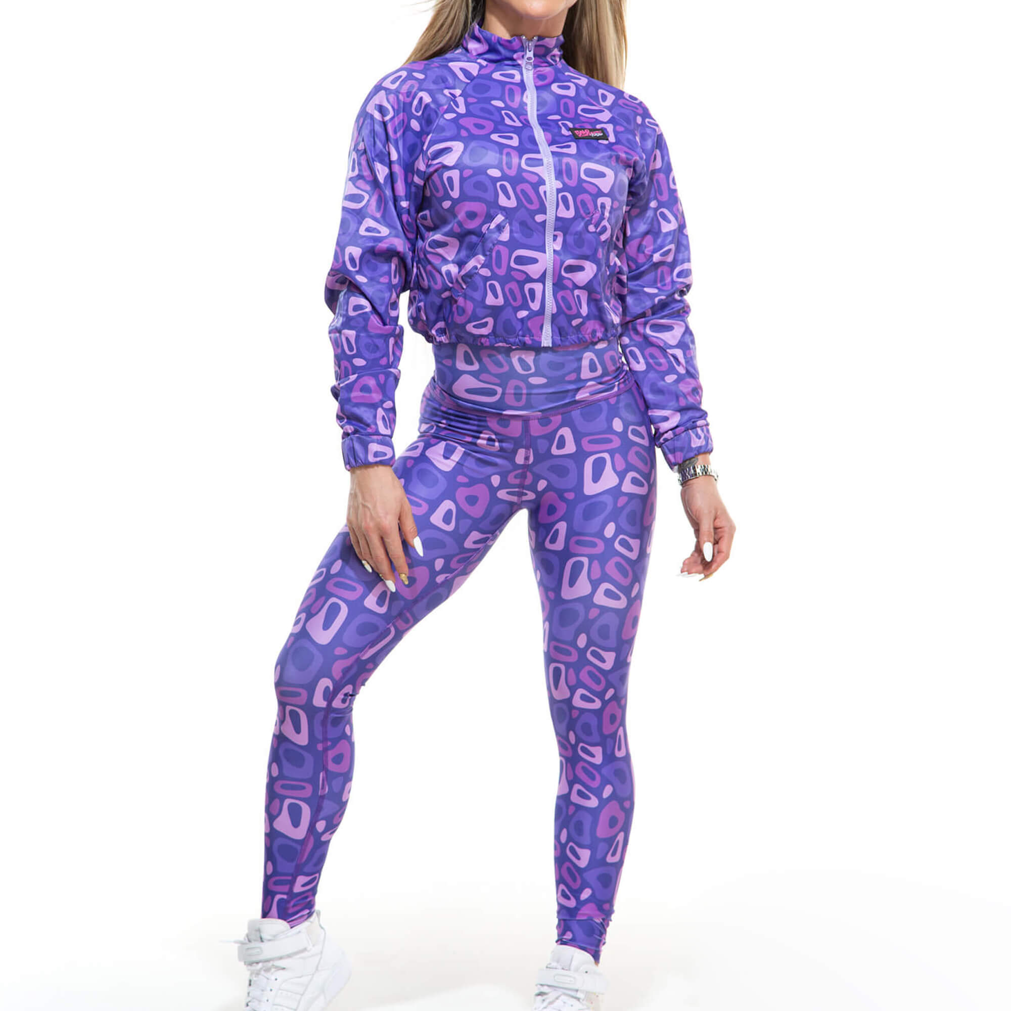 Conjunto Sexy Gym Morado Italo Grottini